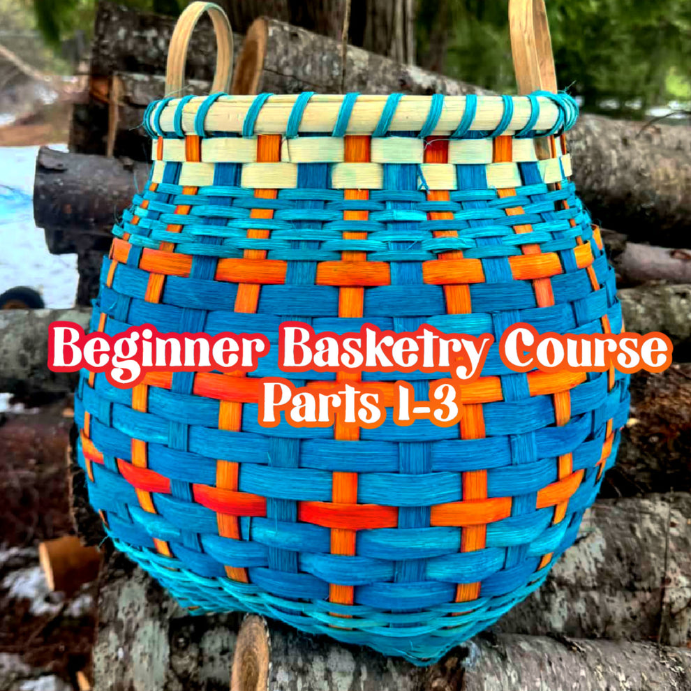 Beginner Basket Course Parts 1-3 – J Choate Basketry
