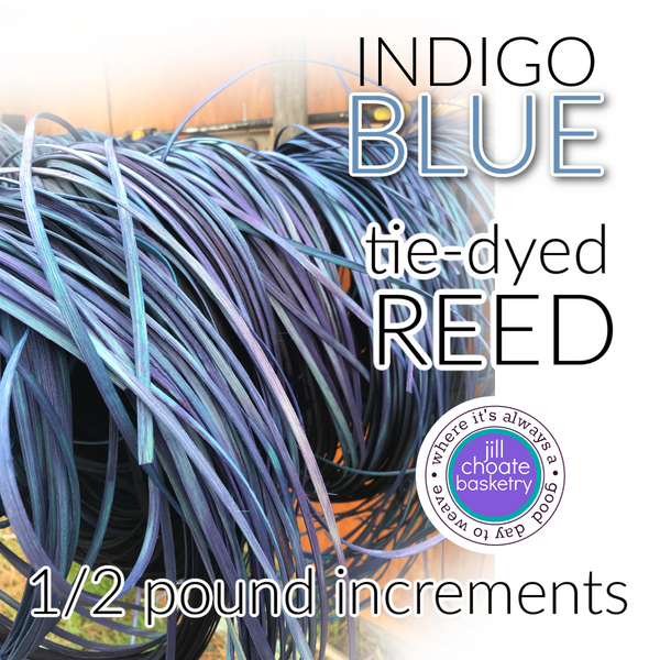 Tie-Dye Reed/ INDIGO BLUE